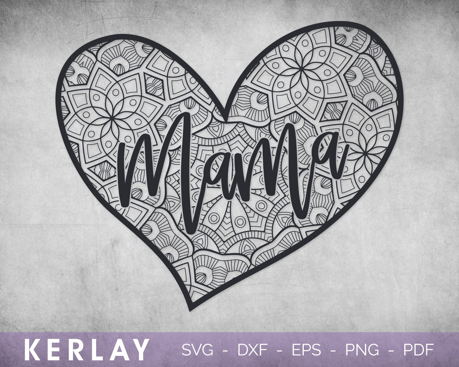Mama Heart SVG Instant Download Commercial Use Printable - Etsy