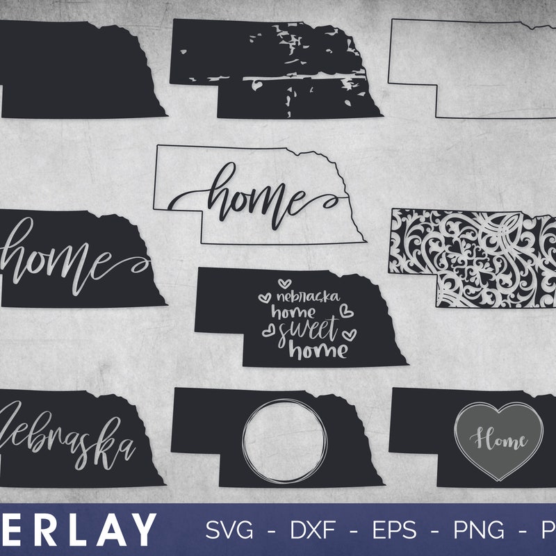 Svg Nebraska - Etsy