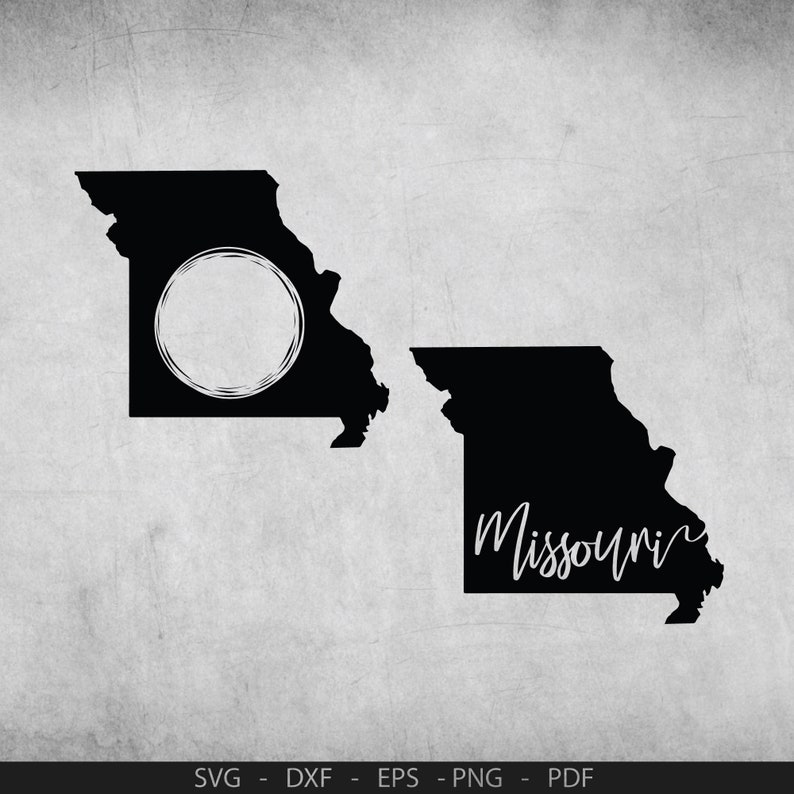 Missouri State SVG Bundle Missouri SVG Bundle Distressed | Etsy