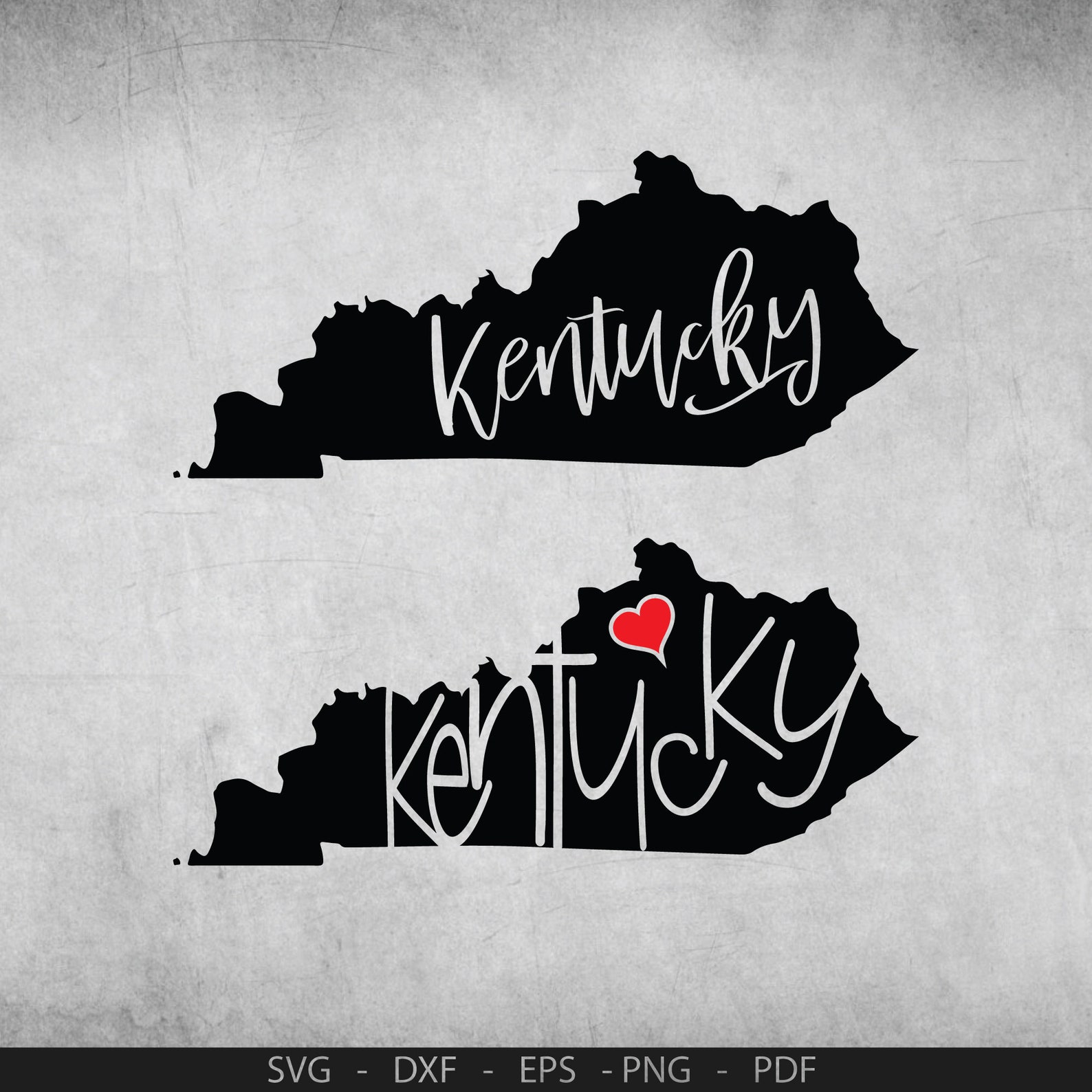 Kentucky State SVG Bundle Kentucky SVG Bundle Distressed - Etsy