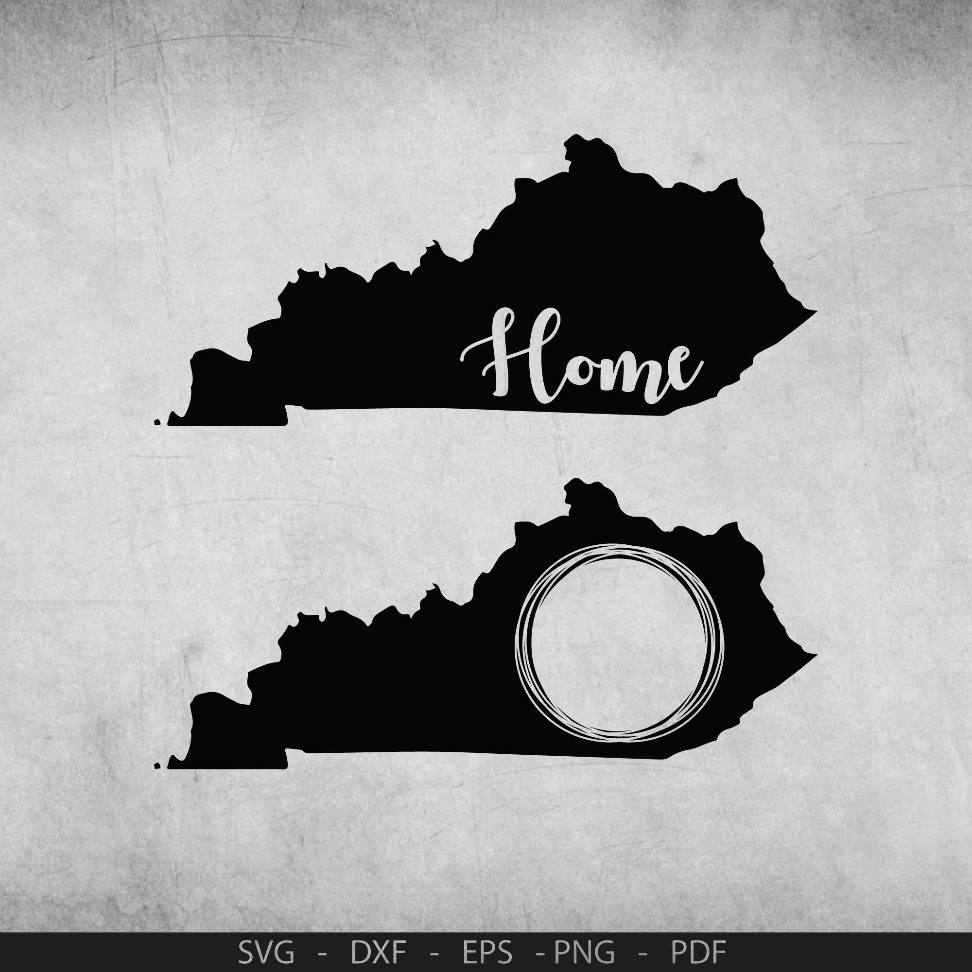 Kentucky State SVG Bundle Kentucky SVG Bundle Distressed - Etsy