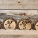 Wedding Rustic Table Numbers Rustic Centerpieces Wedding Table Numbers ...