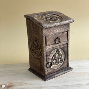 Pagan Altar Crystal Organiser Wiccan Altar Altar Storage Crystal ...