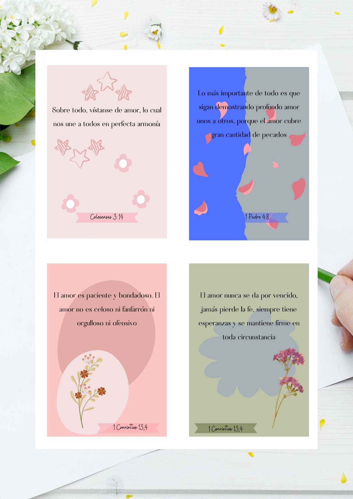 Tarjetas Para Descargar E Imprimir Tarjetas Con Frases De - Etsy