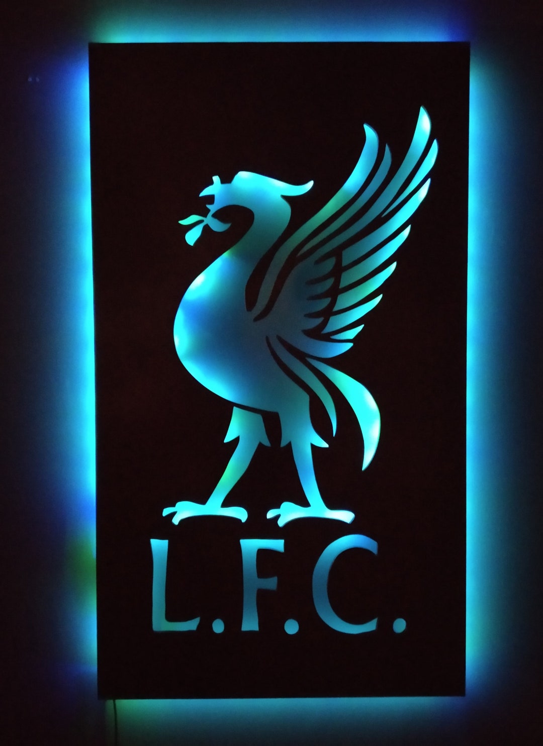 Liverpool Wall Decor With LED Backlight. - Etsy