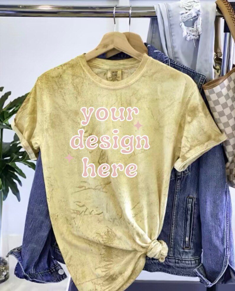 Comfort Colors Color Blast Mock up Bundle Comfort Colors Colorblast ...