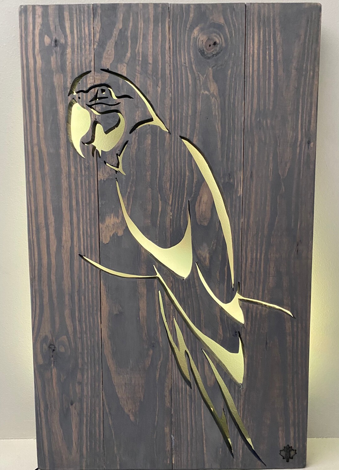 Parrot LED Art - Etsy