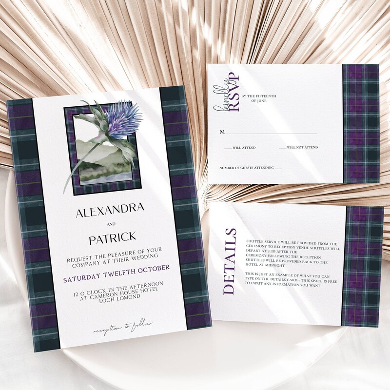 Scottish Wedding - Etsy UK