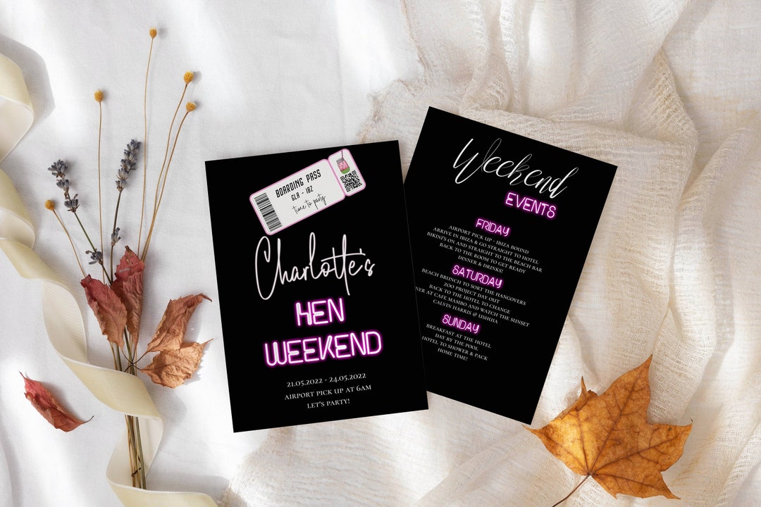 Editable Bachelorette Party Invitation, Bachelorette Invitation ...