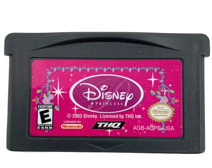 Disney Princess Game Boy Advance - Etsy