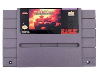 Super Battletank: War in the Gulf Super Nintendo, 1994 War, Vintage ...