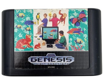 Vintage Sega Genesis Art Alive Drawing Game Tested Excellent Very Clean ...