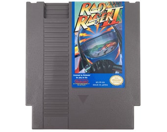 Vintage NES Rad Racer II Nintendo Video Game 1990 Tested Works - Etsy