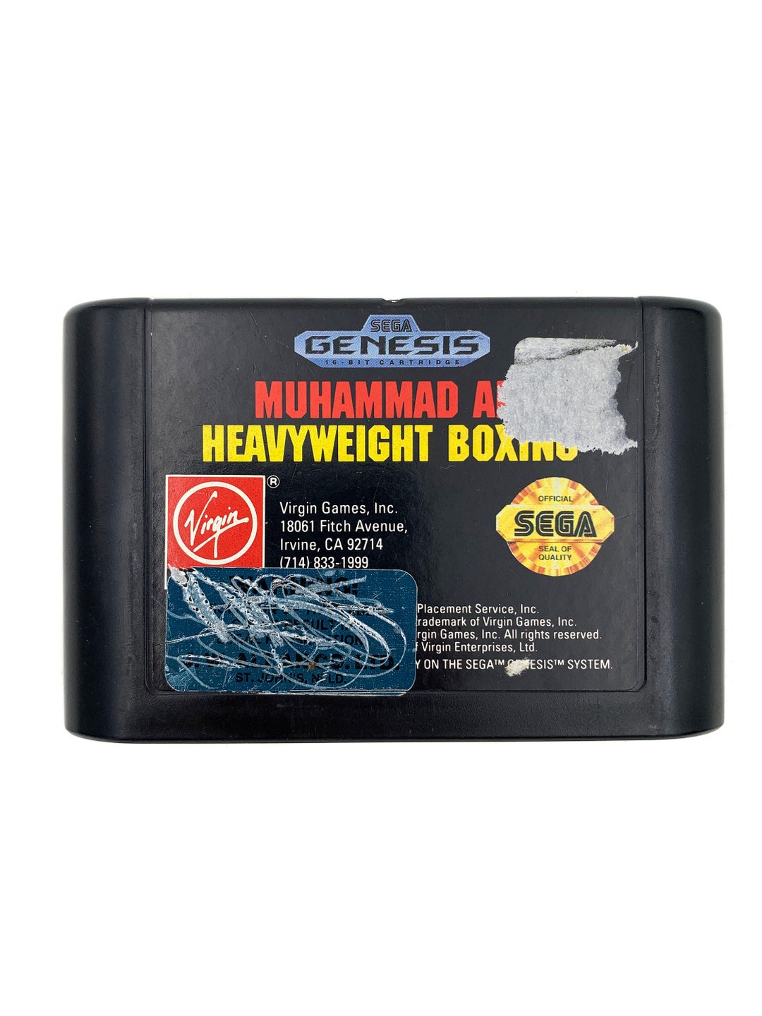 Muhammad Ali Heavyweight Boxing Sega Genesis Game - Etsy