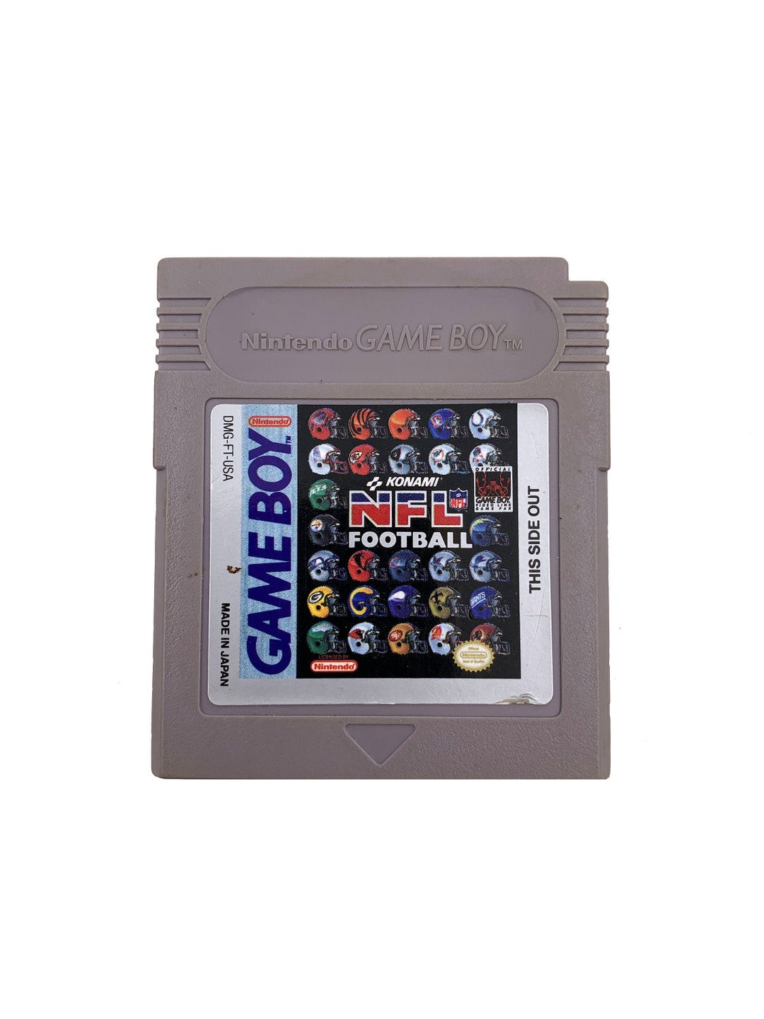 Konami NFL Football Game Boy Game - Etsy
