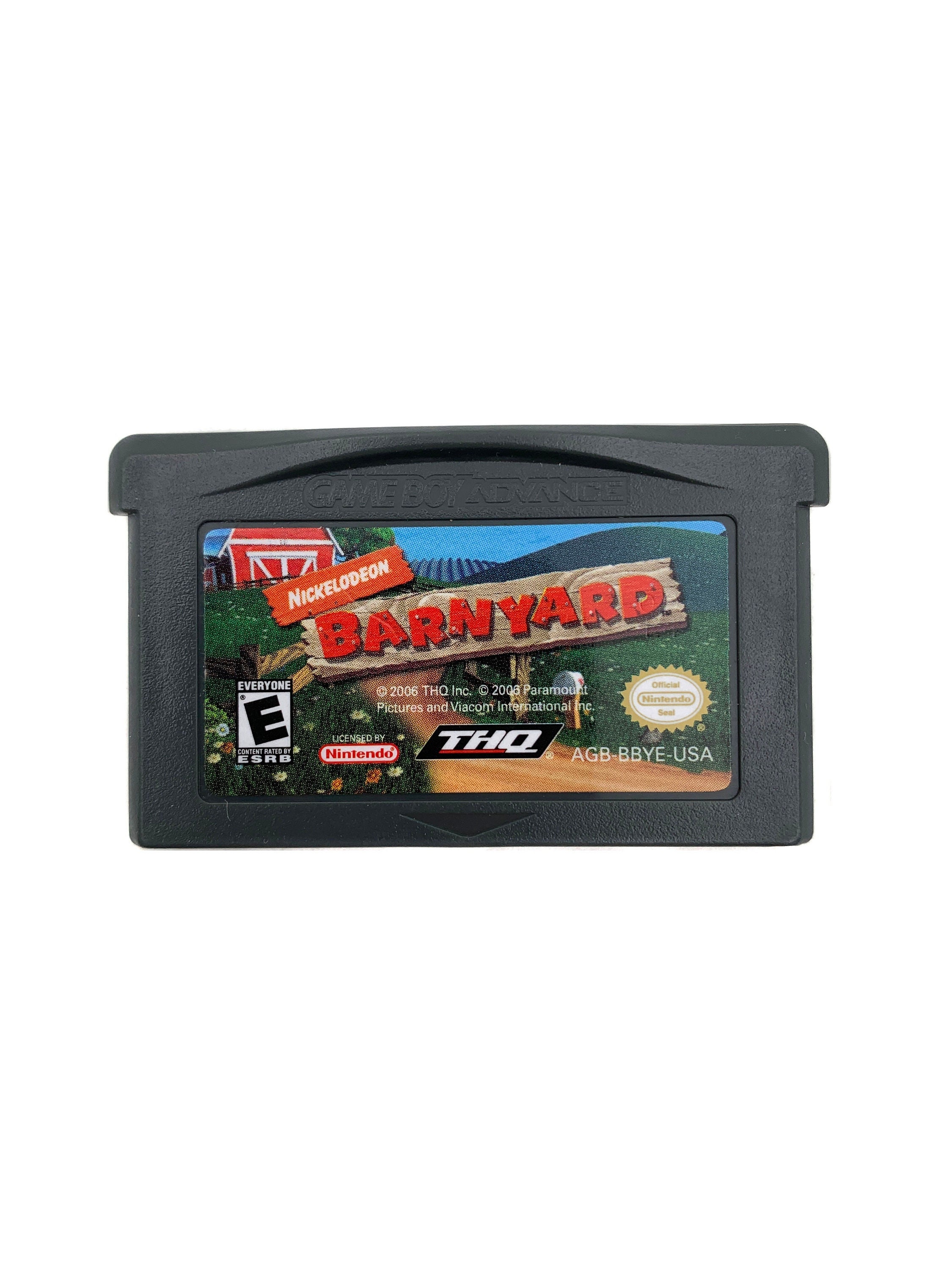 Nickelodeon Barnyard Game Boy Advanced Game - Etsy Canada