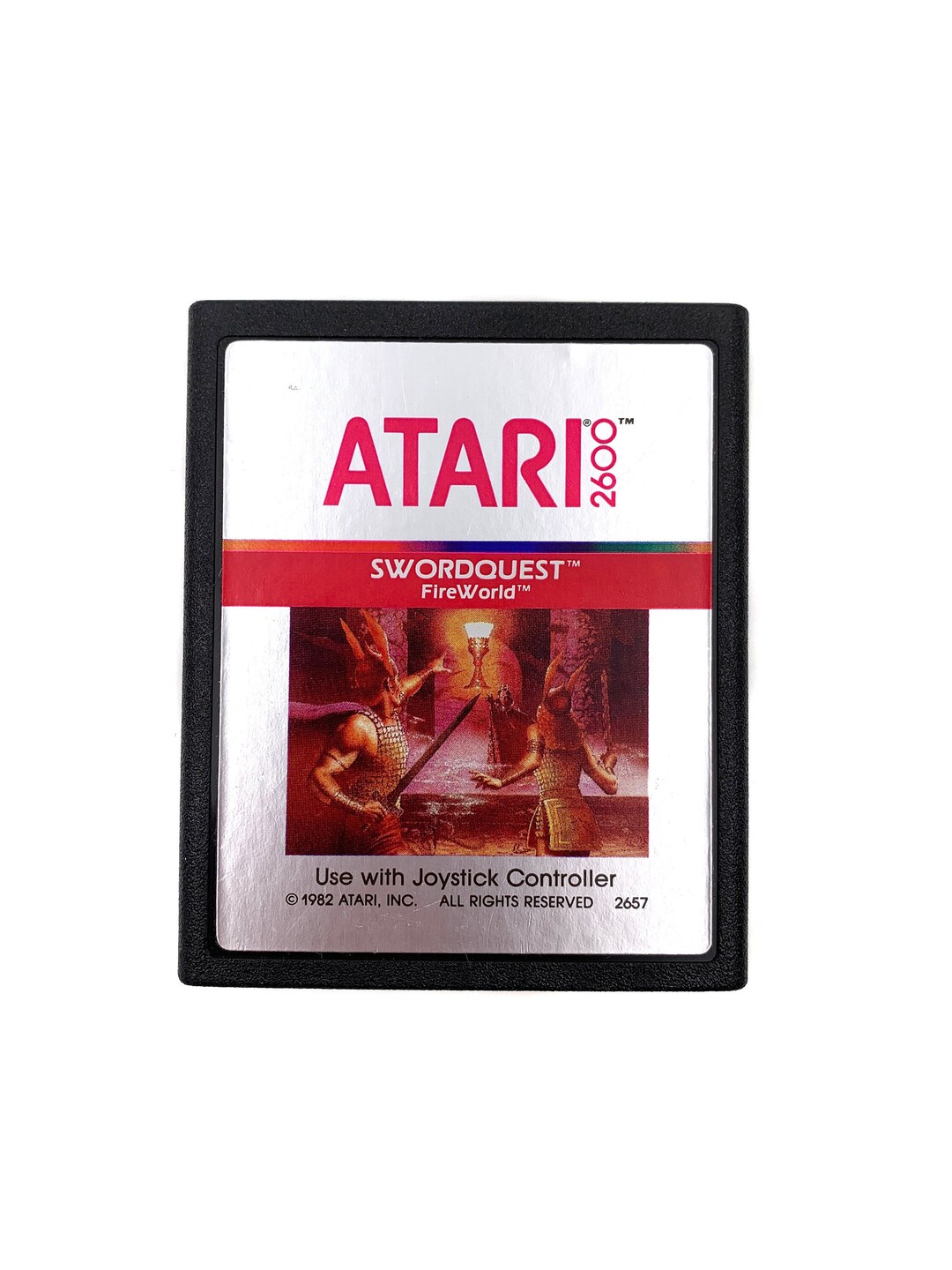 Swordquest Fireworld Atari 2600 - Etsy