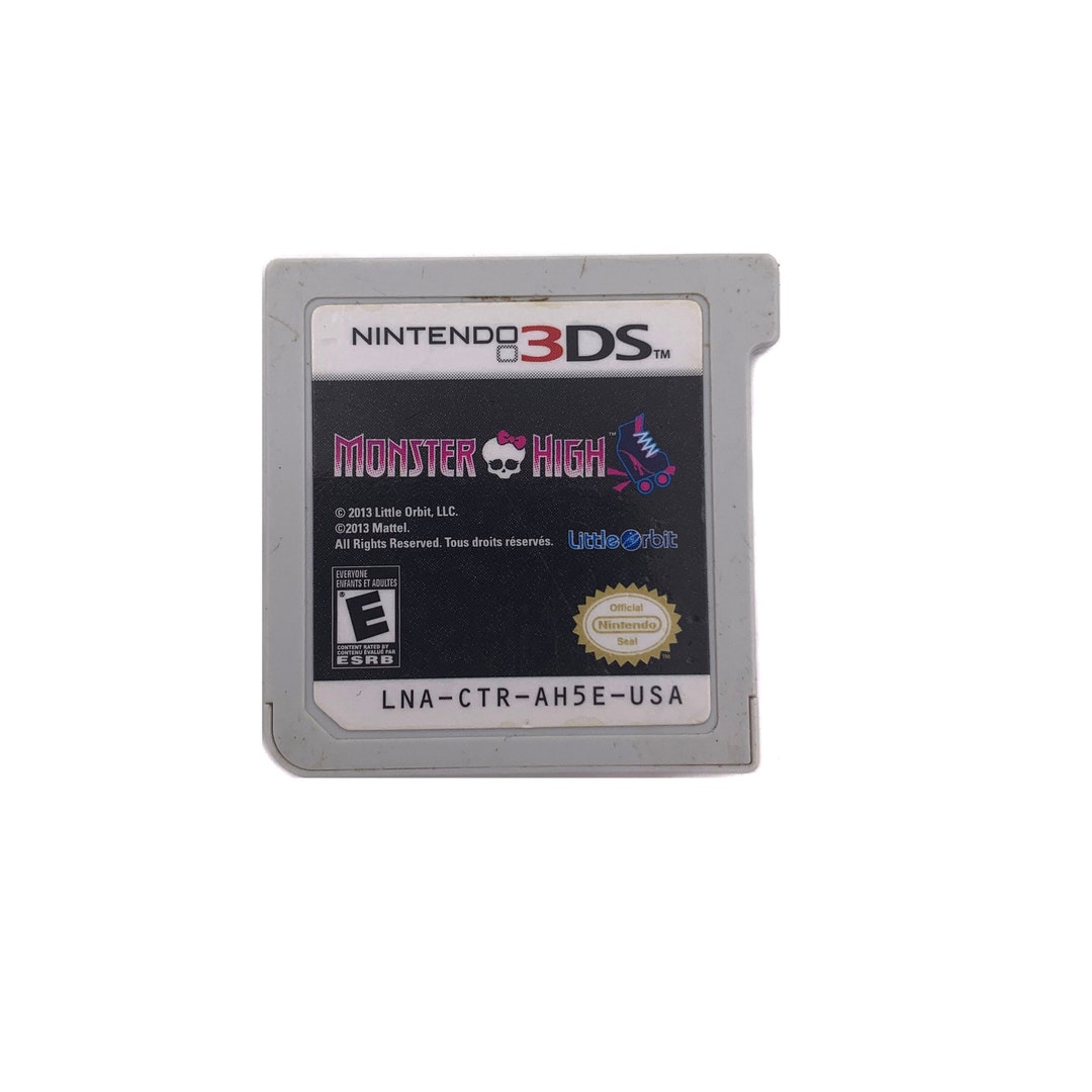 Monster High Nintendo 3DS Game - Etsy
