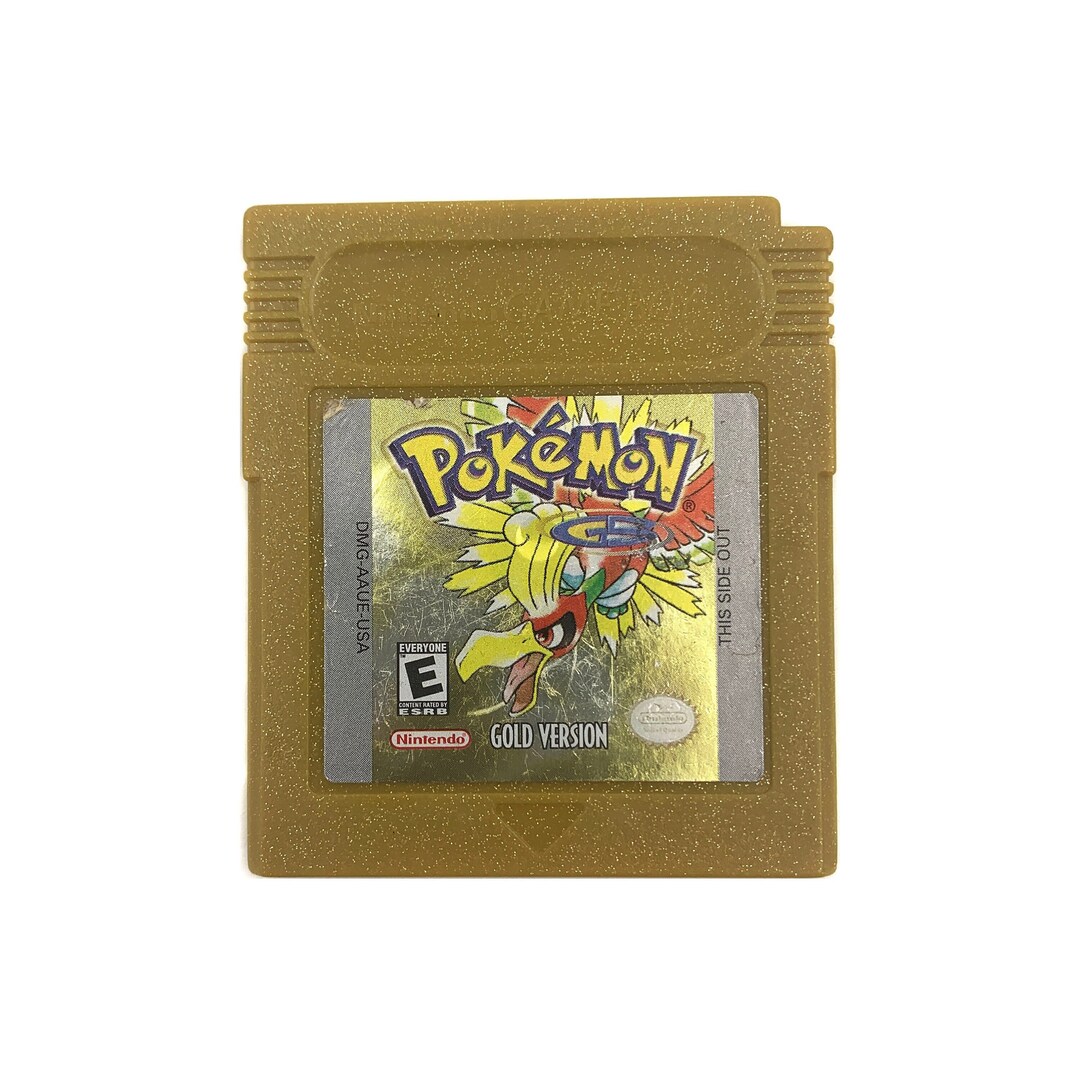 Pokemon Gold Game Boy Color - Etsy