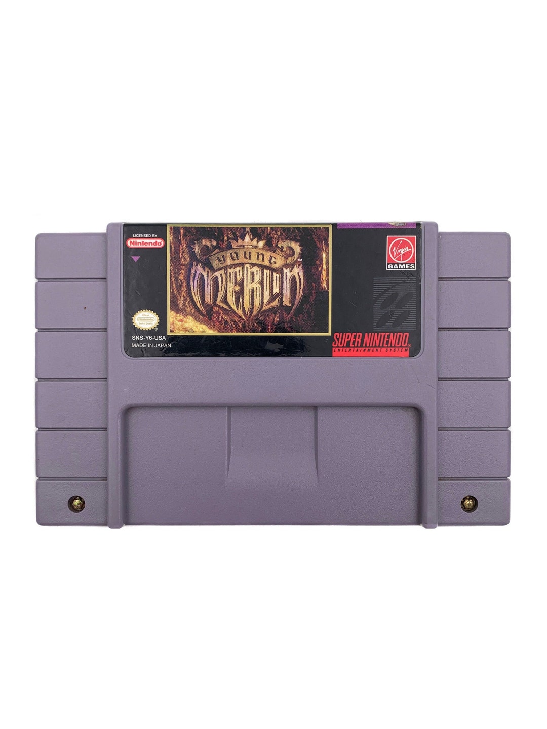 Young Merlin SNES Game - Etsy