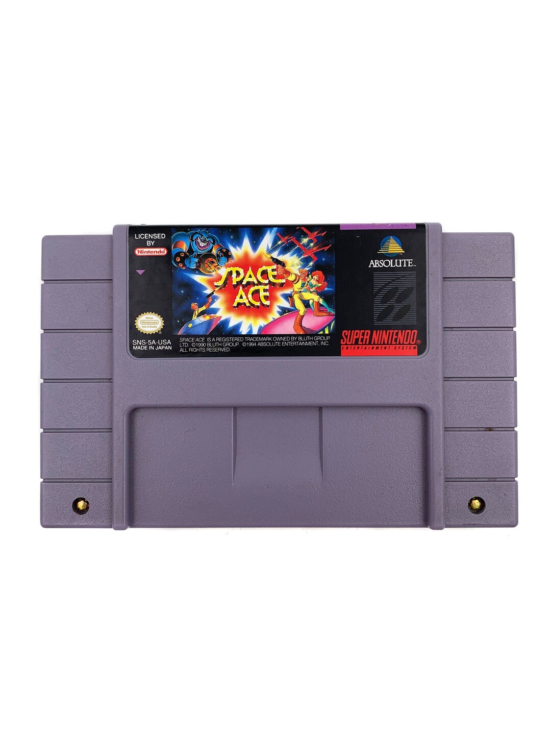 Space Ace SNES Game - Etsy