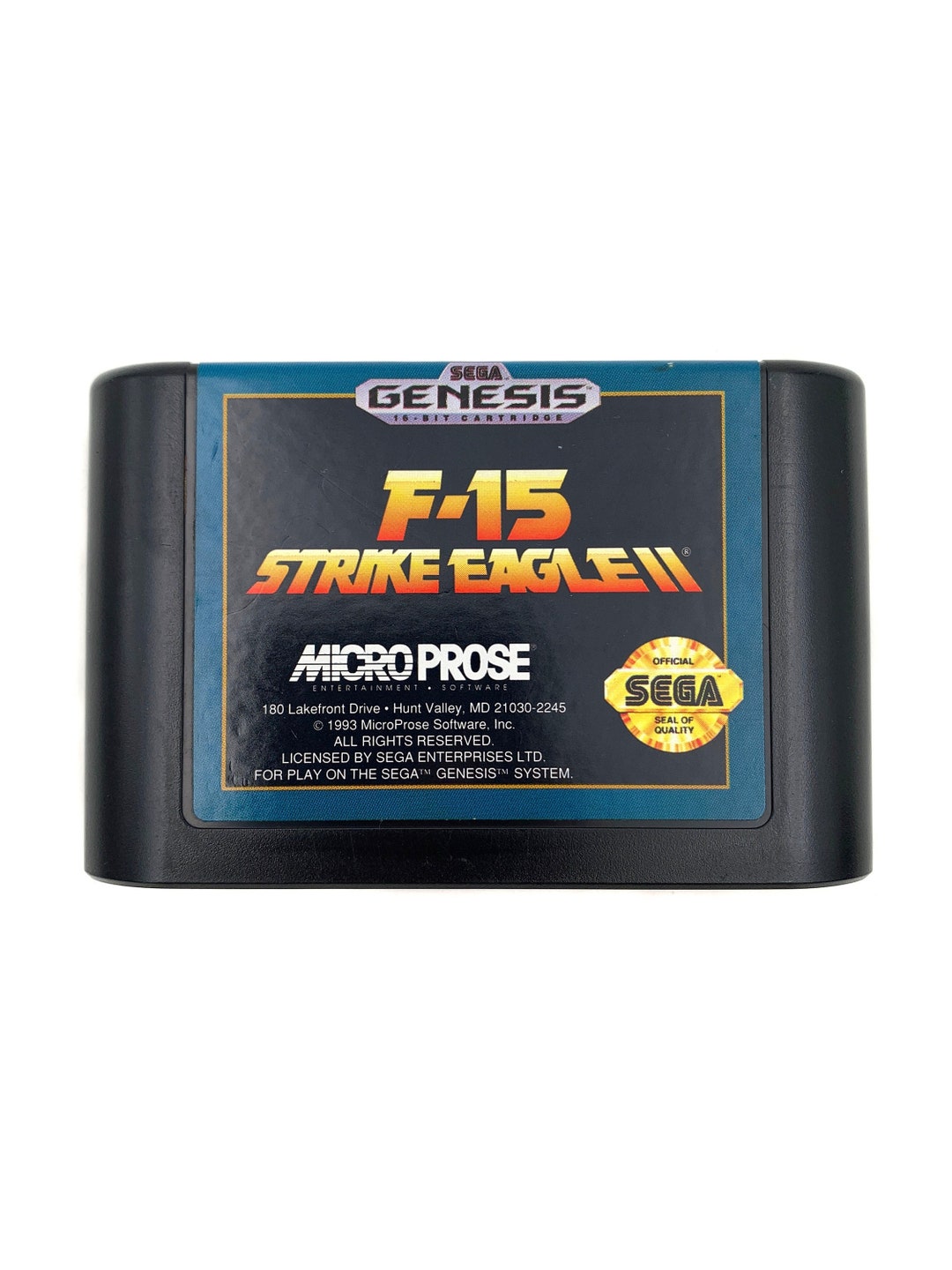 F-15 Strike Eagle II Sega Genesis Game - Etsy