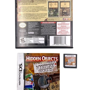 Hidden Objects Mystery Stories Nintendo DS Game - Etsy