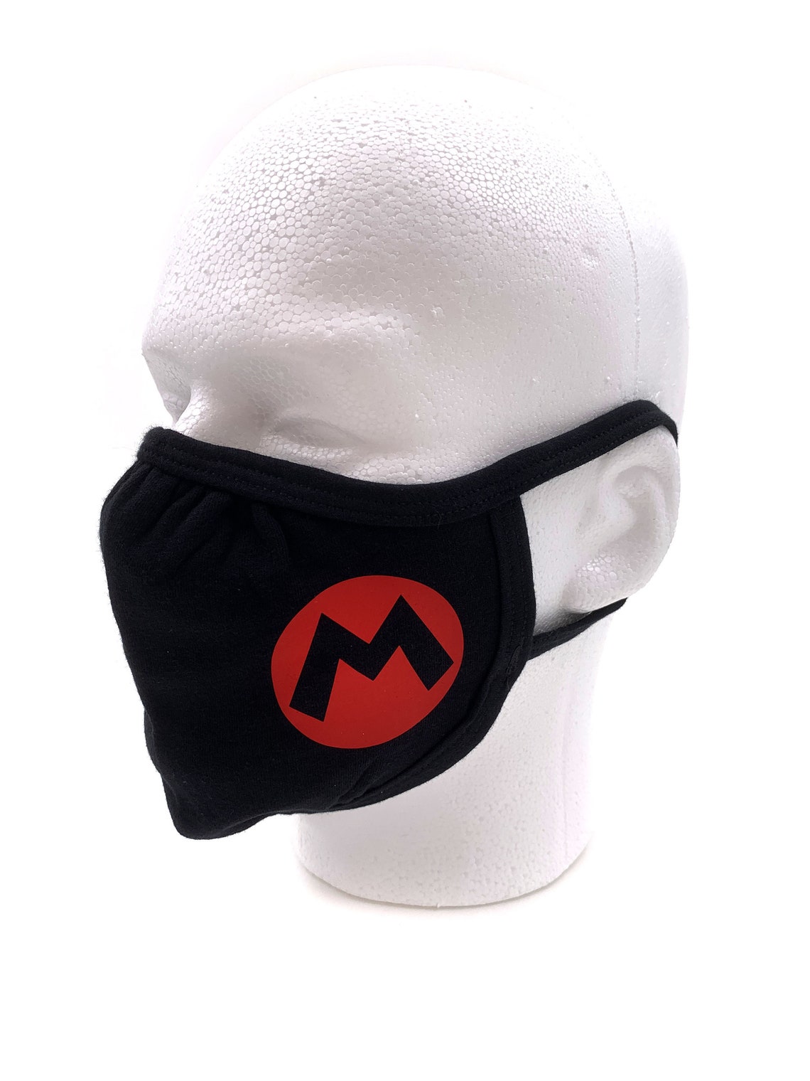 Mario and Luigi Face Masks Super Mario Face Masks | Etsy