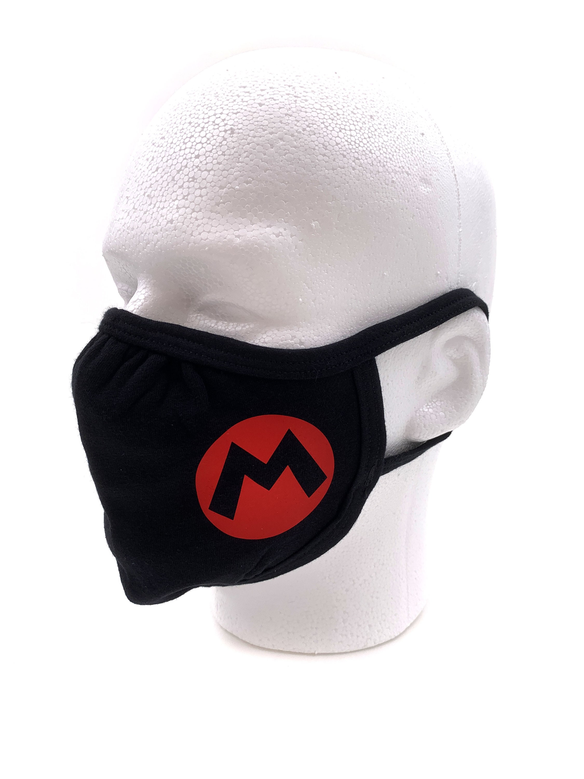 Mario and Luigi Face Masks Super Mario Face Masks | Etsy