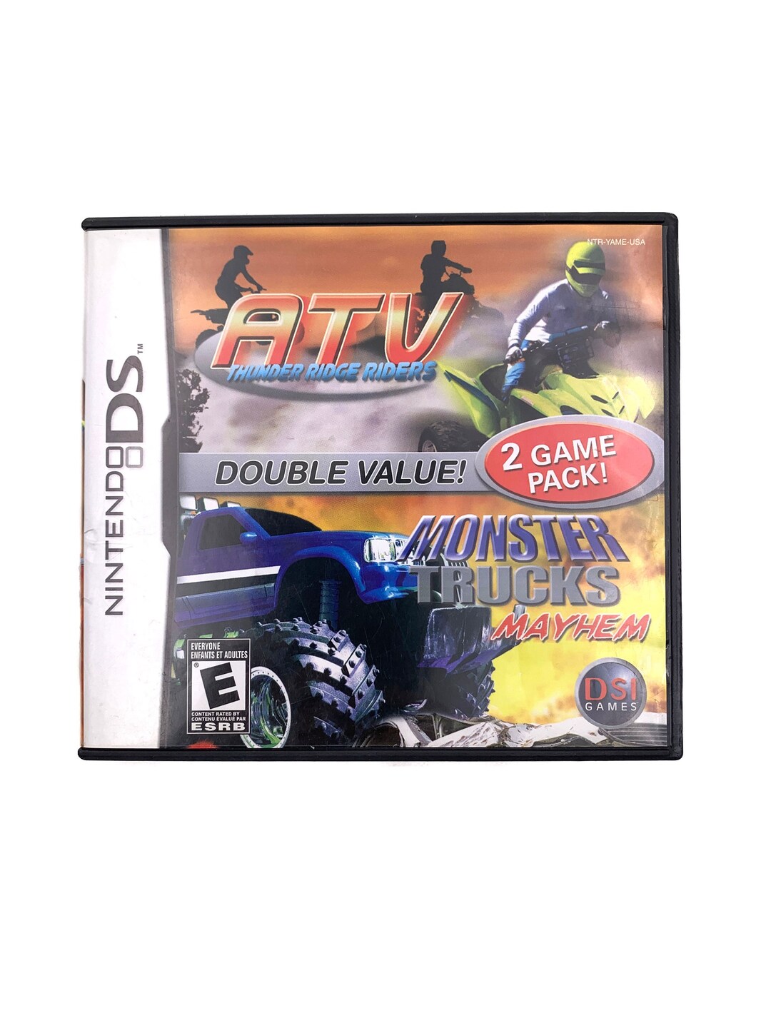ATV Thunder Ridge Riders Monster Trucks Mayhem 2 Game Pack Nintendo DS ...