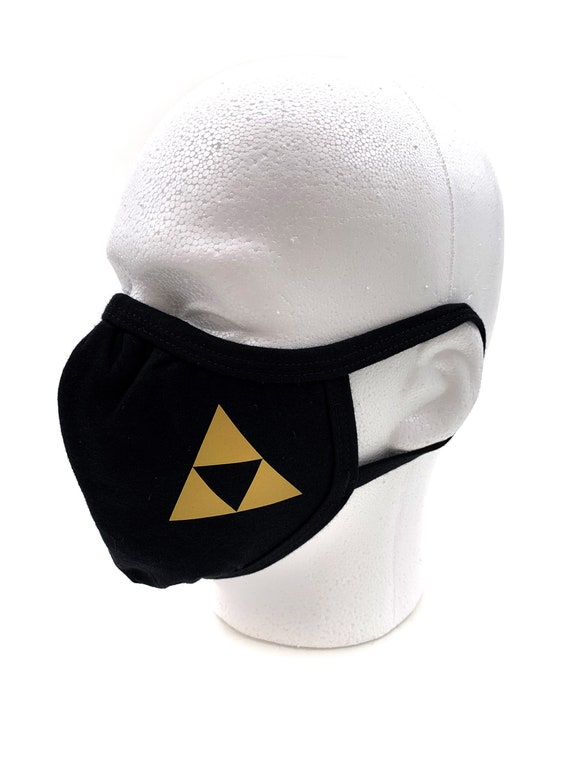 Triforce Face Mask Legend of Zelda Mask - Etsy