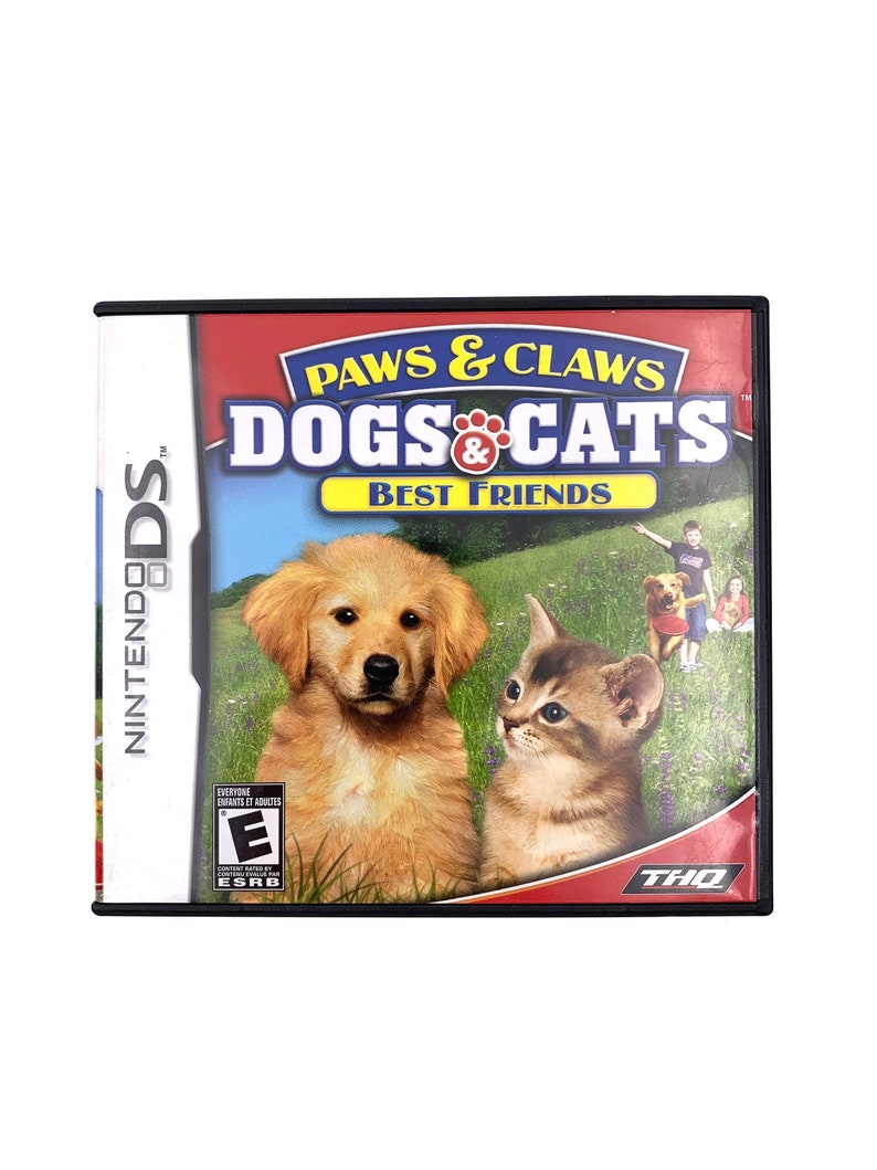 Paws and Claws Dogs and Cats Best Friends Nintendo DS Game - Etsy