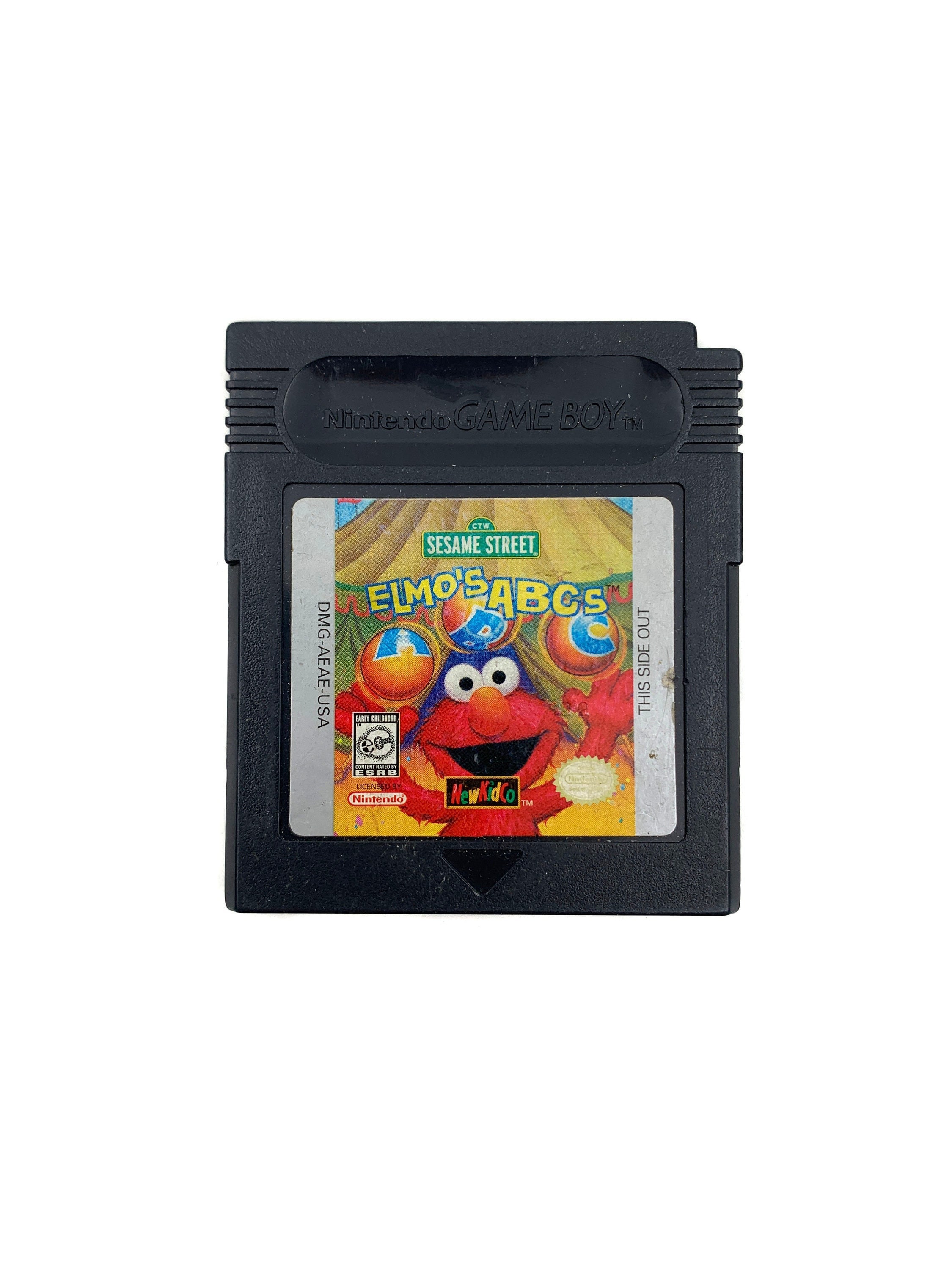 Sesame Street Elmo's Abcs Gameboy Game - Etsy