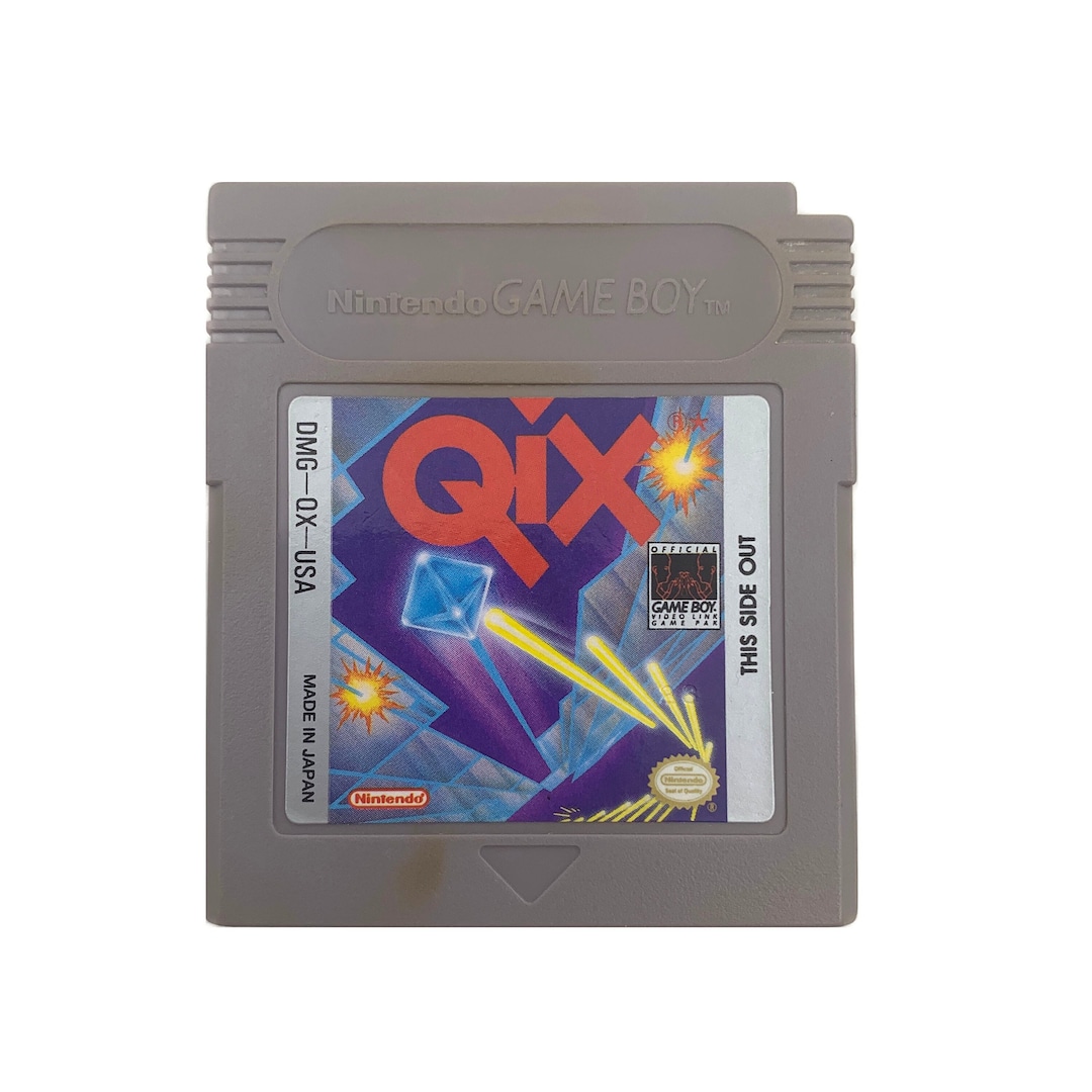 Qix Gameboy Game - Etsy