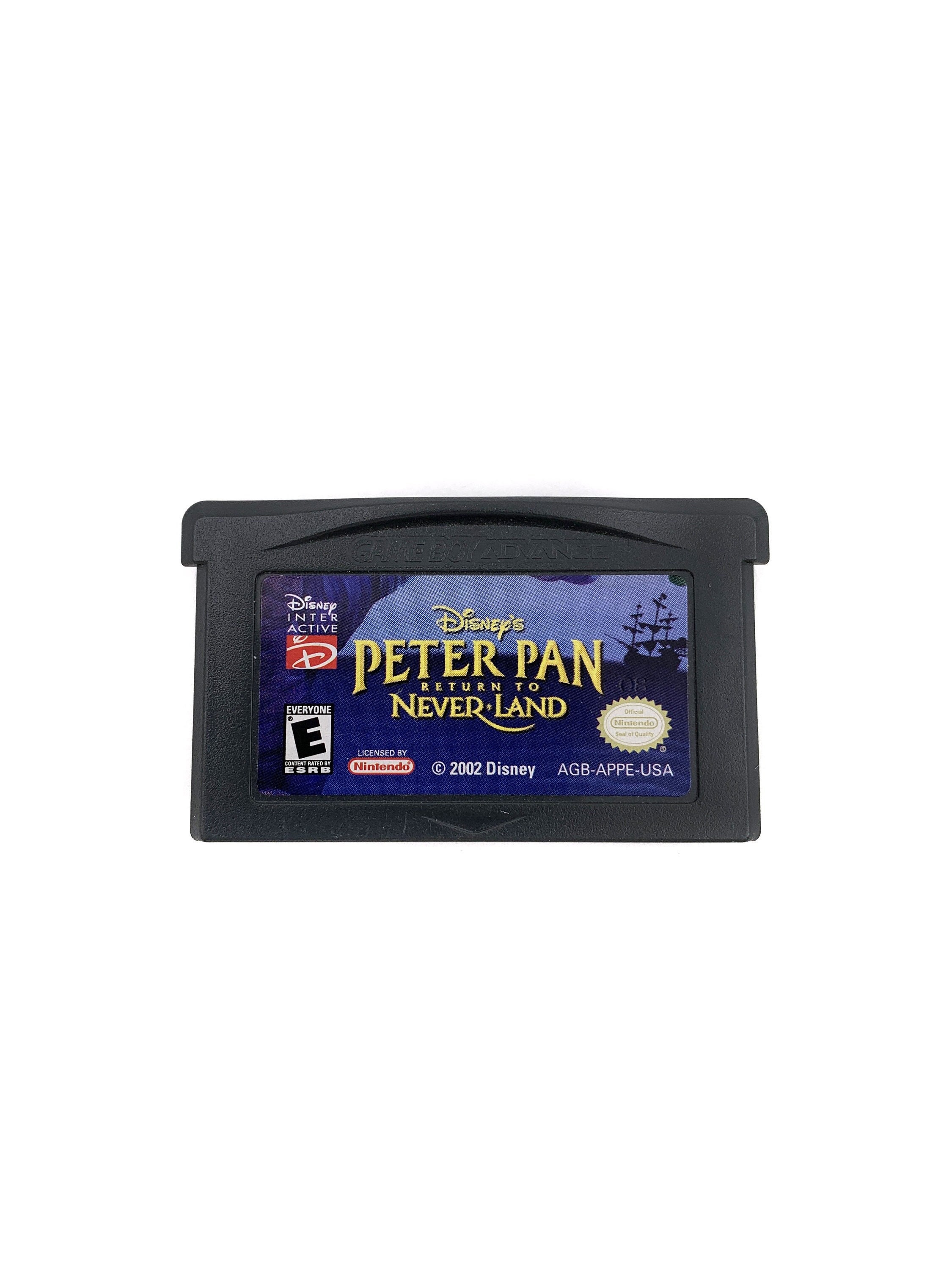 Disney's Peter Pan Return to Neverland Gameboy Advance - Etsy