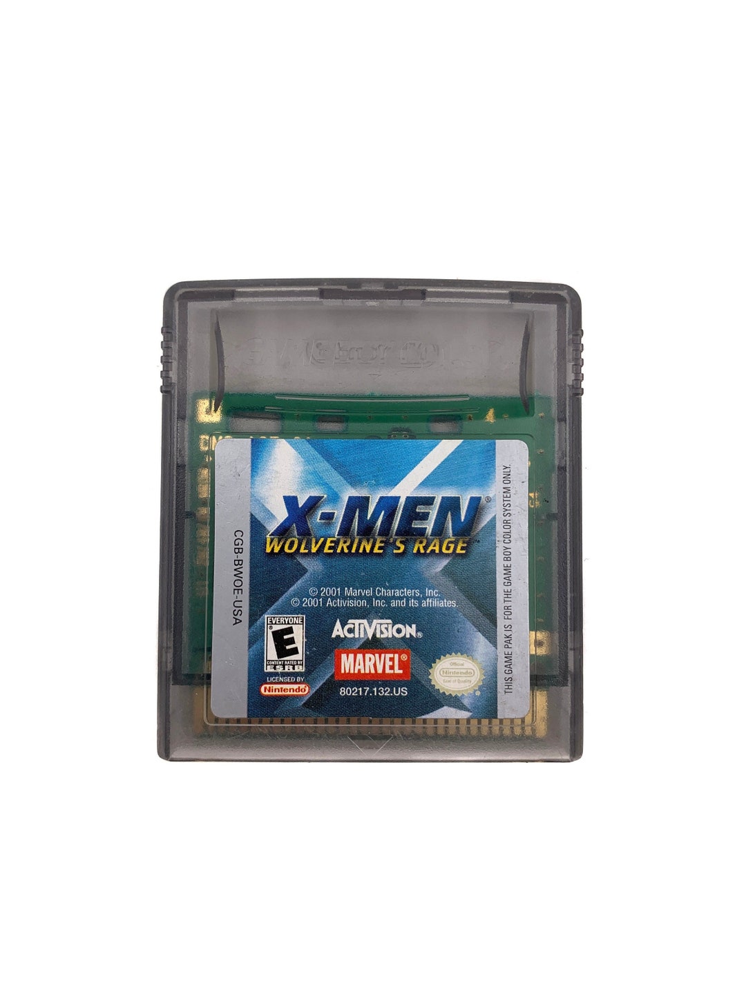 X-men Wolverine's Rage Gameboy Color Game - Etsy