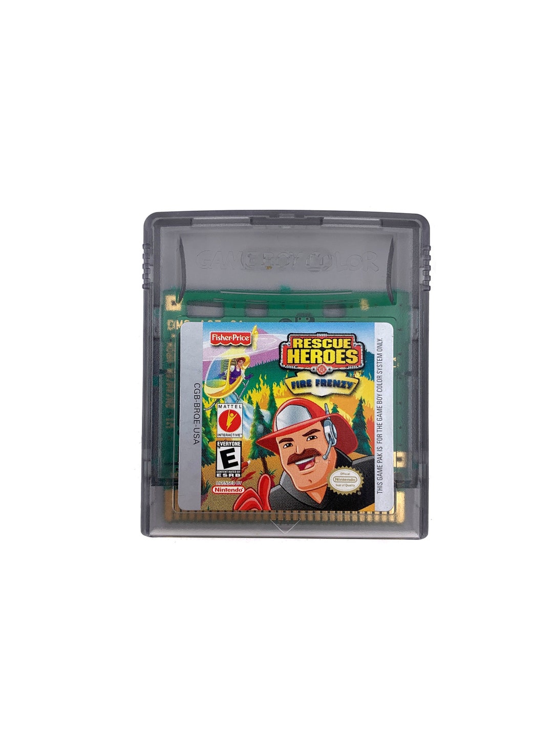 Fisher Price Rescue Heroes Fire Frenzy Gameboy Color Game - Etsy