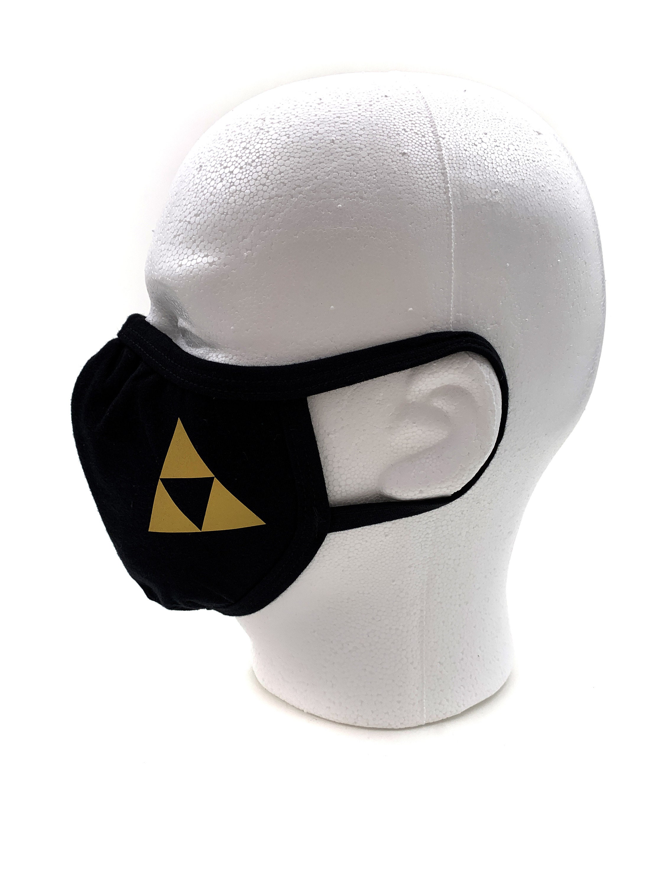 Triforce Face Mask, Legend of Zelda Mask - Etsy
