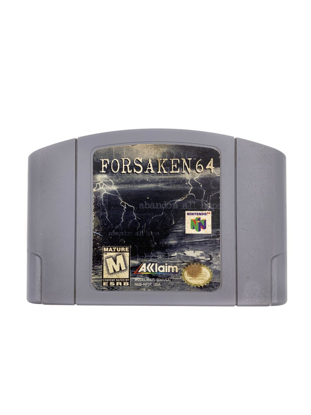 Forsaken 64 Nintendo 64 Game - Etsy