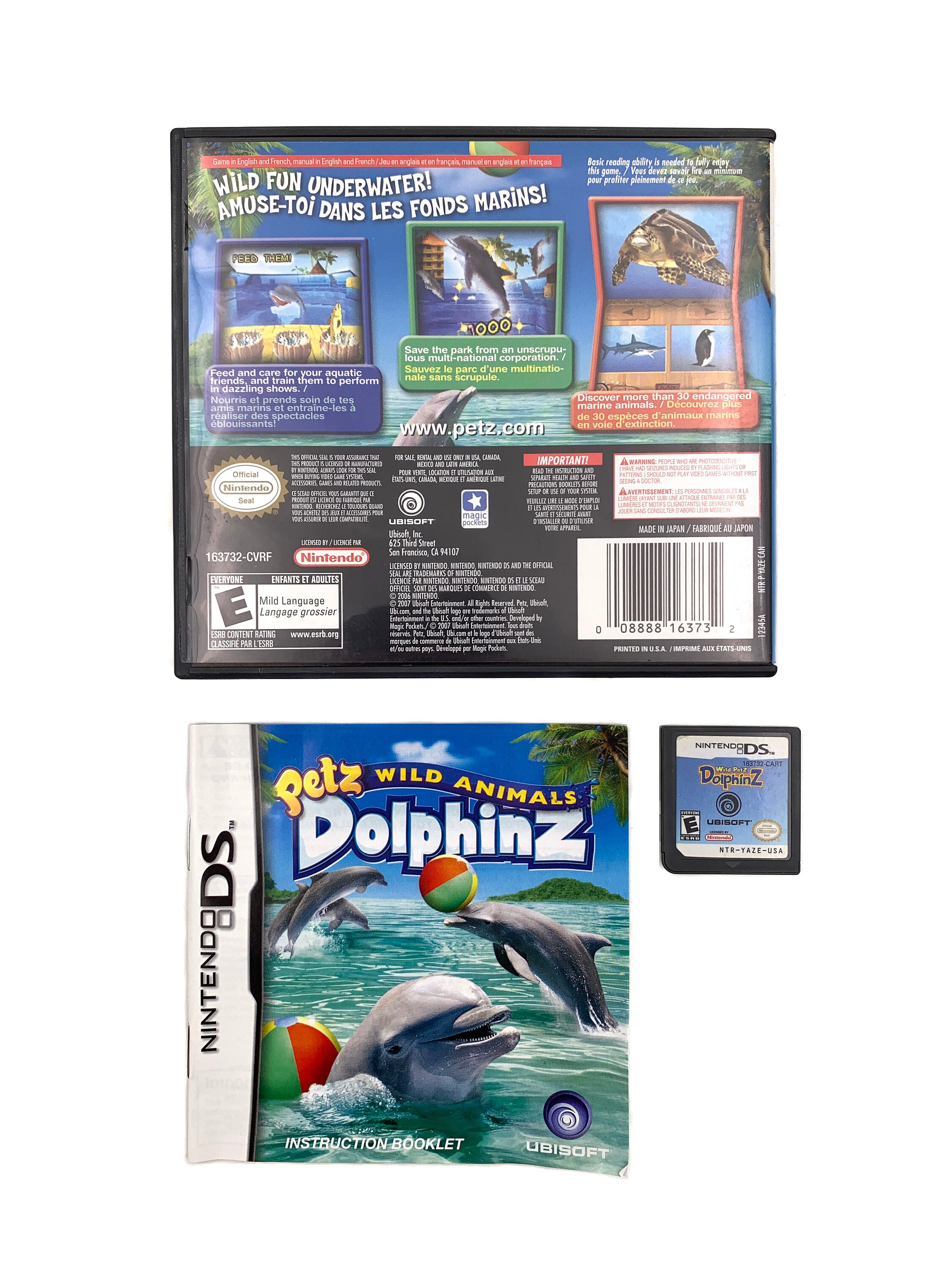 Petz Wild Animals Dolphinz Nintendo DS Game - Etsy