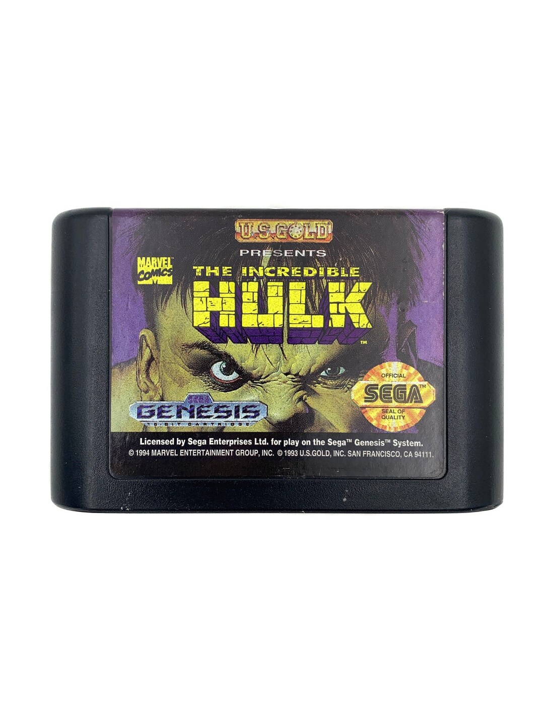 The Incredible Hulk Sega Genesis - Etsy
