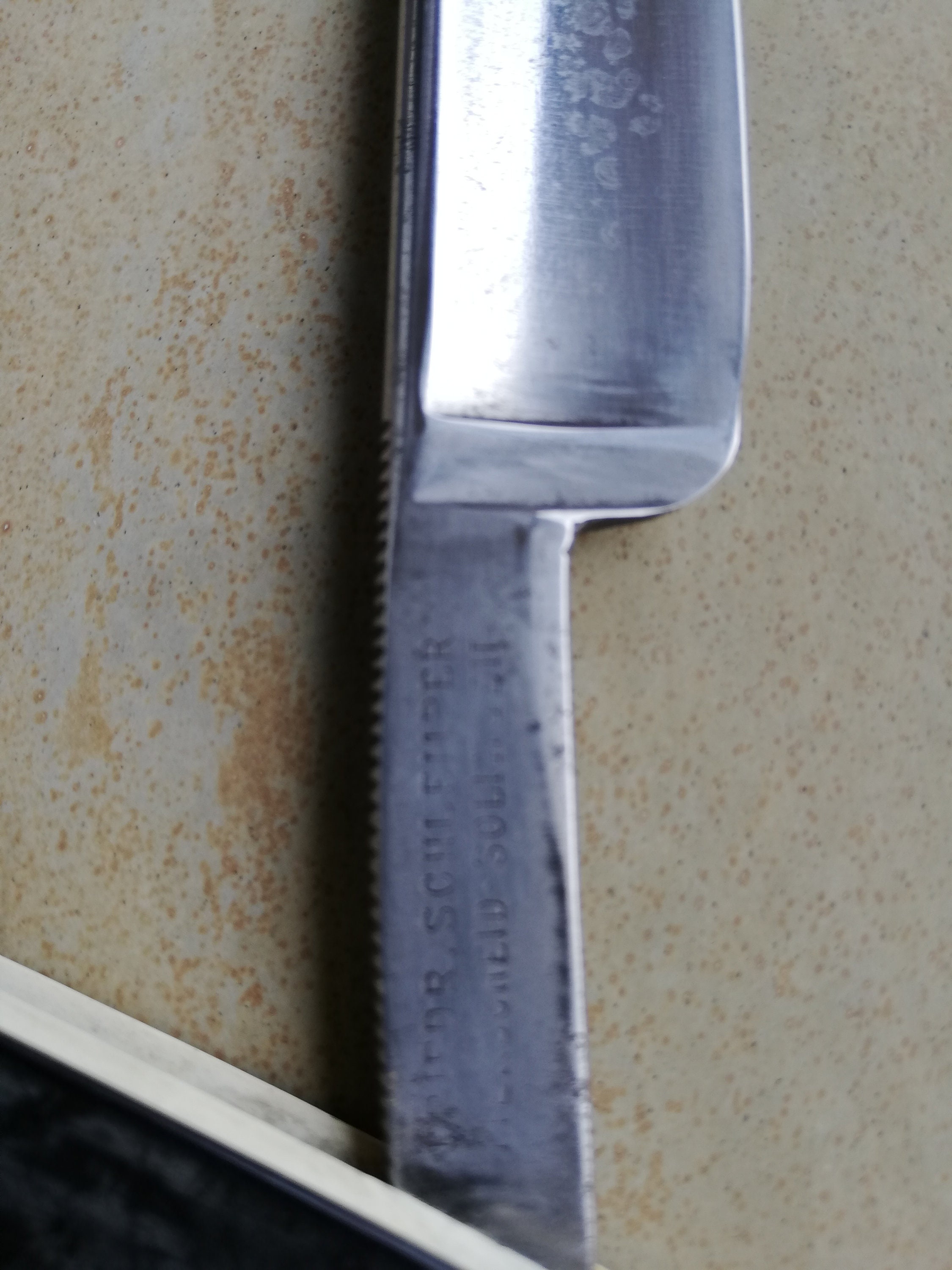 Antique Razor - Friedrich Schlemper. Solingen-merscheid in 1925. 'focus ...