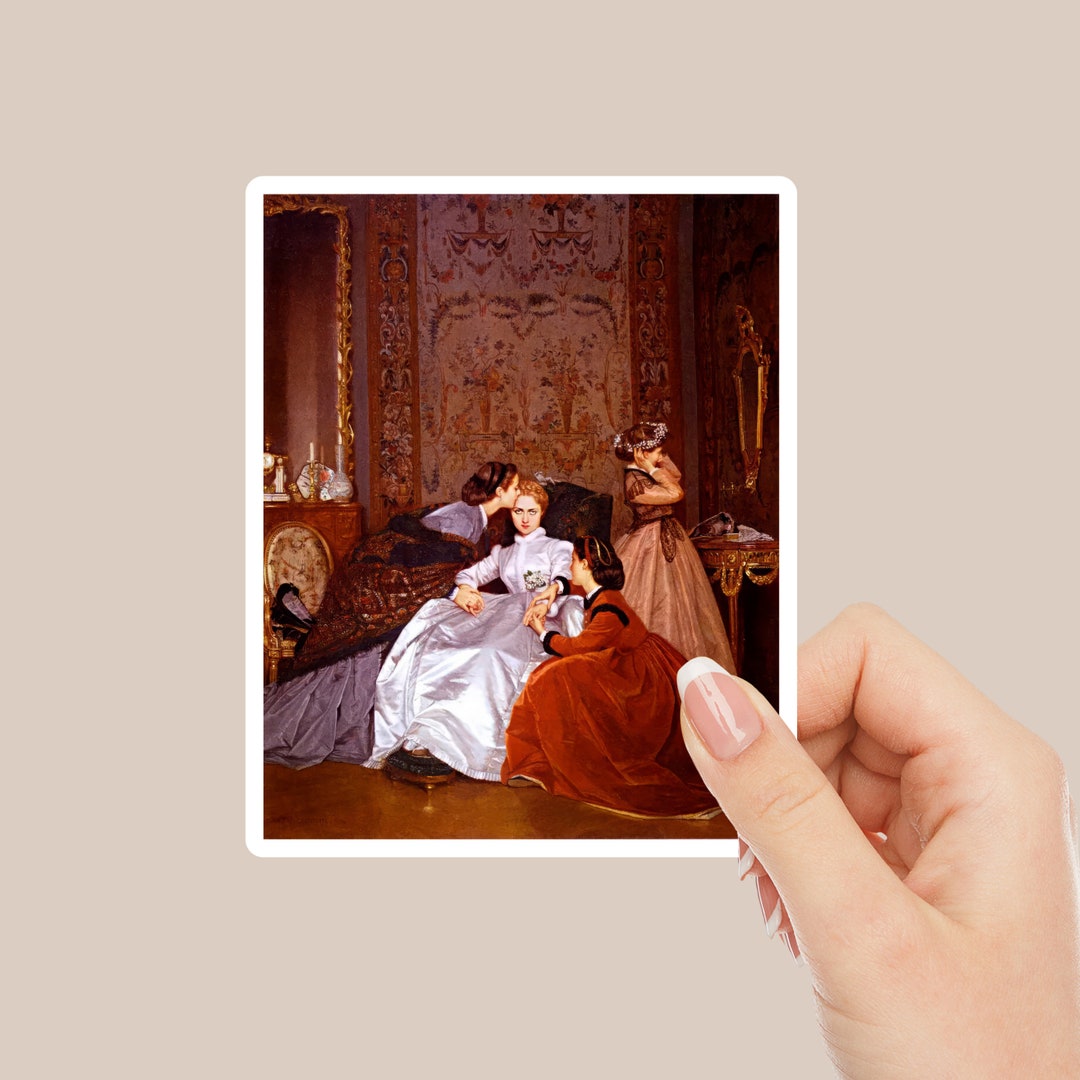 The Hesitant Fiancée by Auguste Toulmouche, the Reluctant Bride Tiktok ...