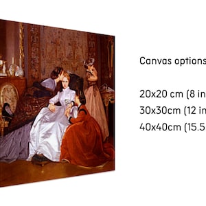 The Hesitant Fiancée Art Print, Reluctant Bride Art Print by Auguste ...