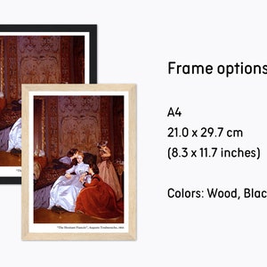 The Hesitant Fiancée Art Print, Reluctant Bride Art Print by Auguste ...