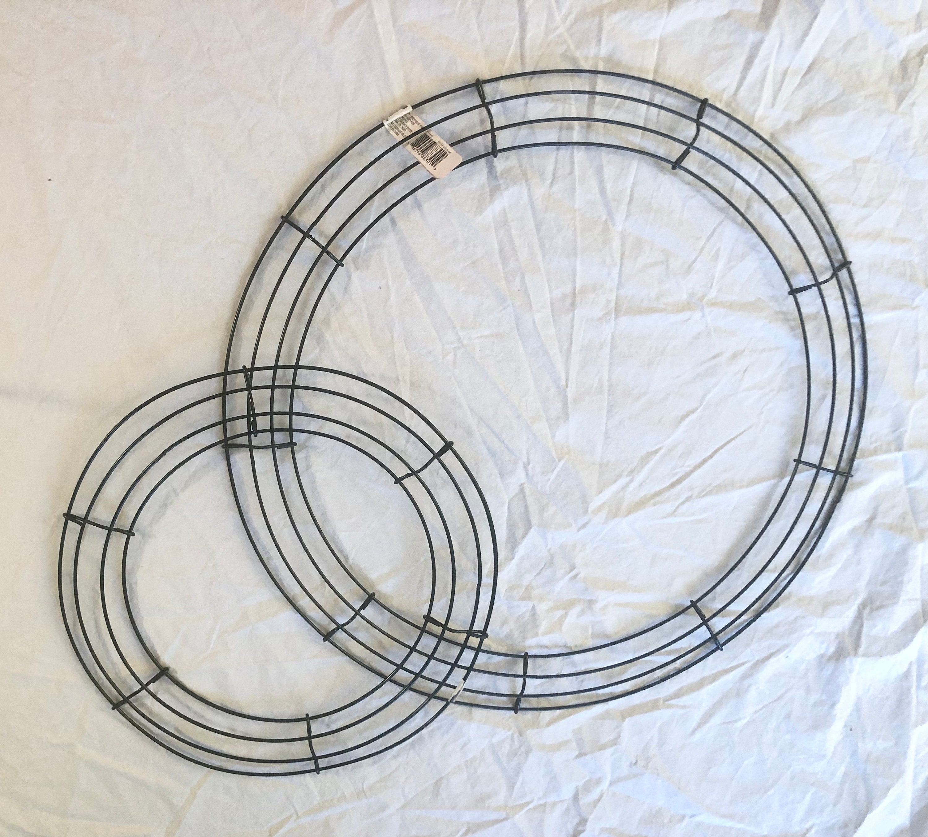 Wire Wreath Frame Metal Wreath Frame Craft Supplies Wire | Etsy