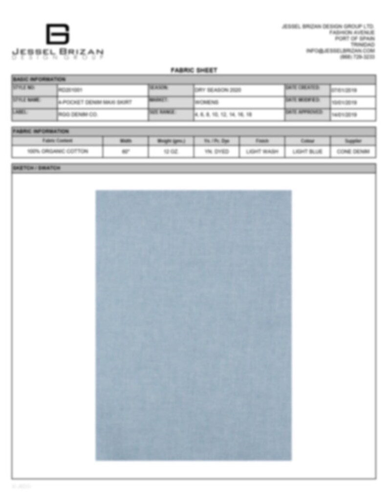 Basic Fabric Sheet Template for Excel © - Etsy