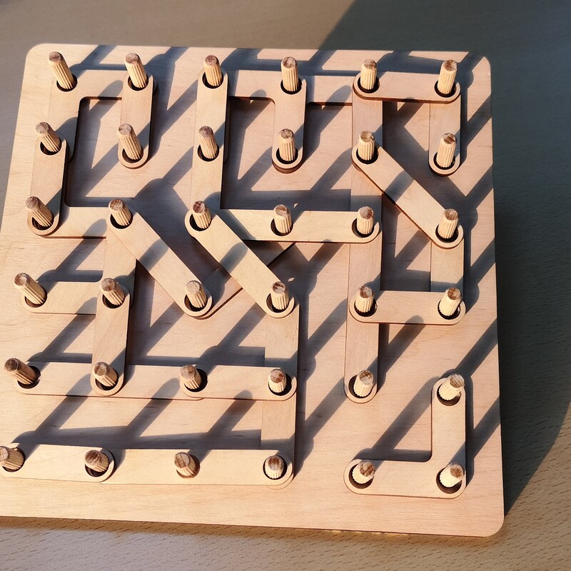 Geometric Puzzle - Etsy