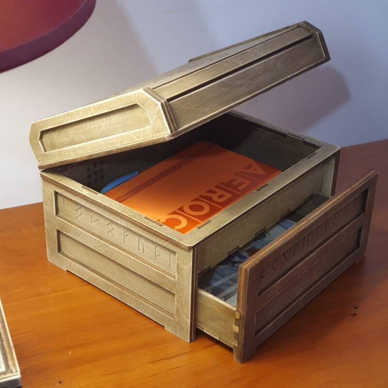 Secret Puzzle Box - Etsy
