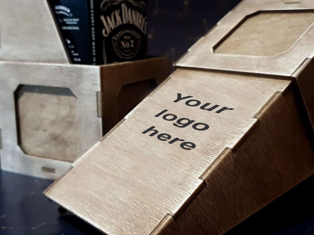 JD Laser Cut Gift Box for Whiskey 350ml and for 500ml Bottle, Whiskey ...